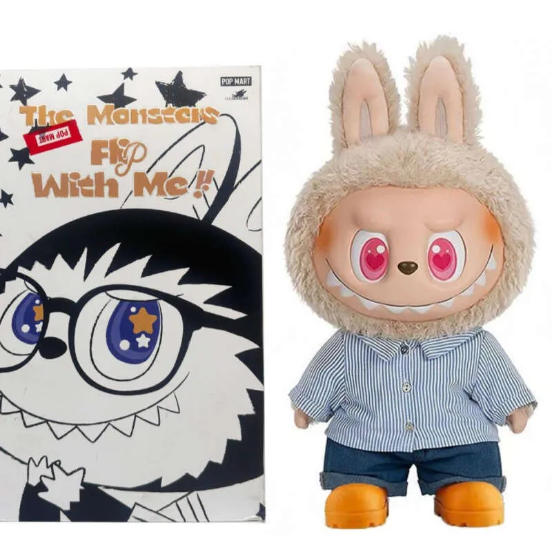 Labubu 38cm Ultra Soft Summer Boxy Plush Toy With Switchable Star Eyes ...