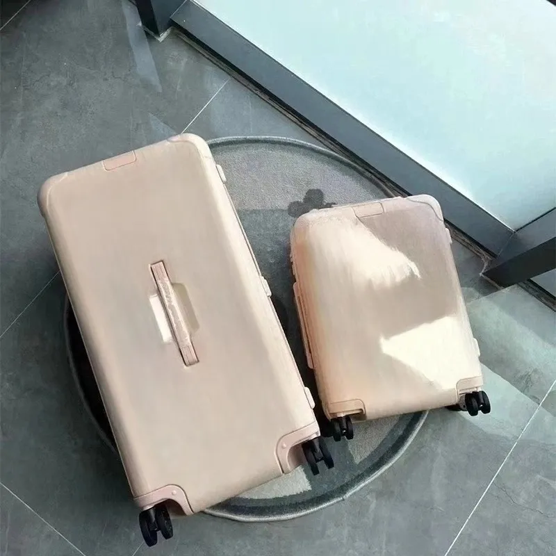 Designer 20-Inch Rolling Luggage Suitcase with Aluminum Trolley Case ...