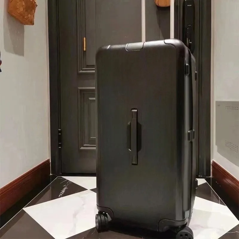 Designer 20-Inch Rolling Luggage Suitcase with Aluminum Trolley Case ...