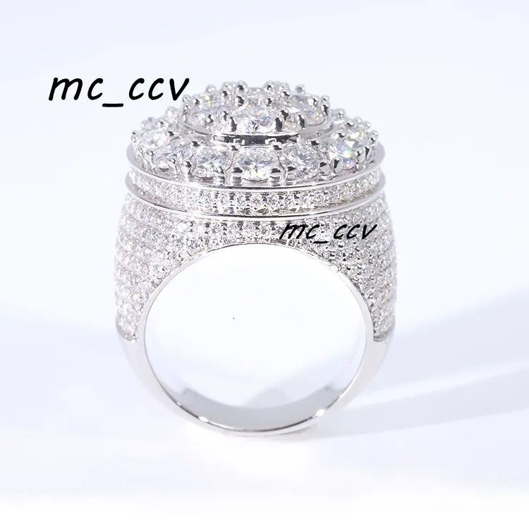 10k Gold Superflash Cuban Self Defence Ring With GRA Credential VVS ...