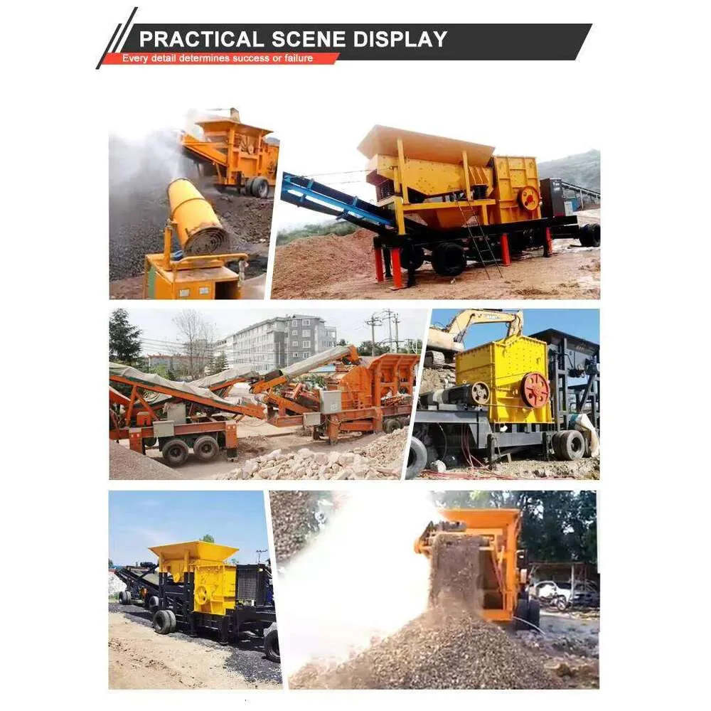Mobile Stone Crusher Portable Jaw Crusher for Mining and Quarry with ...