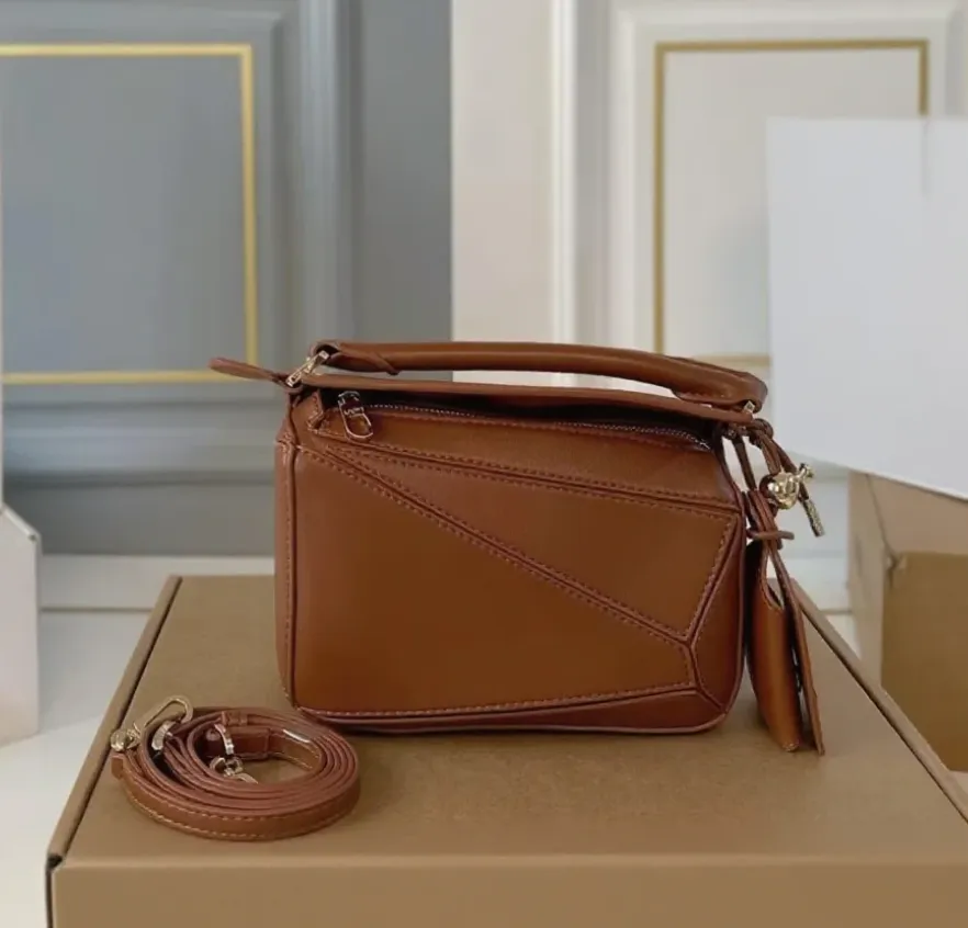 Designer Mini Geometric Shoulder Bag For Women Luxury Handbag With ...