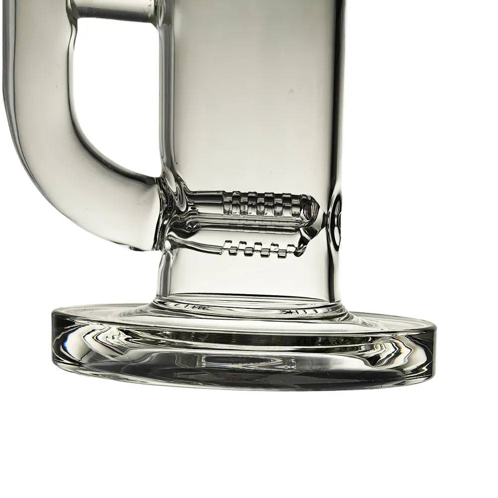 SAML Glass Triple Inline Perc Bong Hookahs Straight Tubes Splash Guard ...