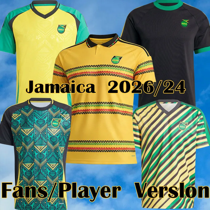 Jamaica Soccer Jerseys 2026 National Team Football Shirts Home & Away ...