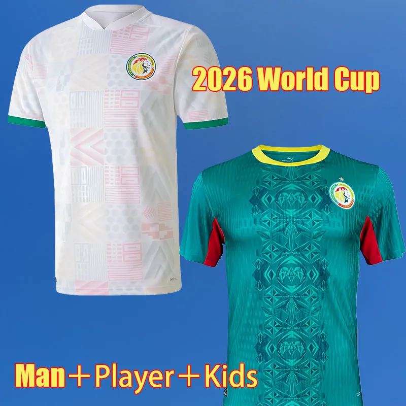 4XL Senegal National Soccer Jersey 2026 World Cup Player Fans Short ...