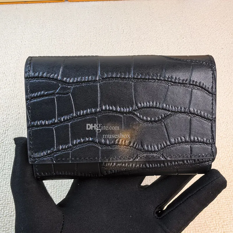 Luxury Designer Leather Wallet For Women Compact Coin Purse, Cardholder ...