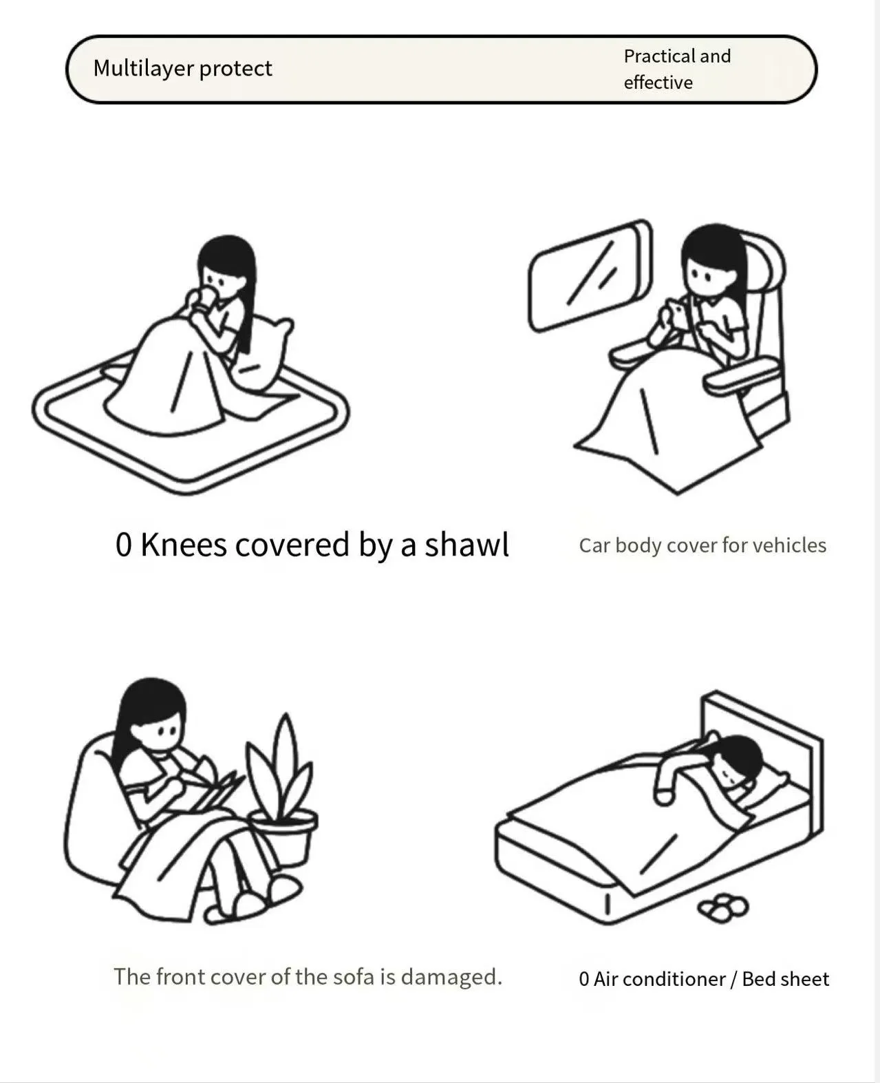 3D Designer Cat Fleece Blanket with Geometry Pattern, Microfiber Fabric ...