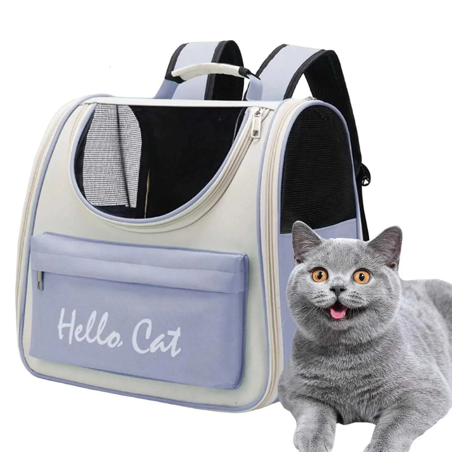 Foldable Transparent Cat Backpack Carrier Bubble Space Capsule Pet Bag ...