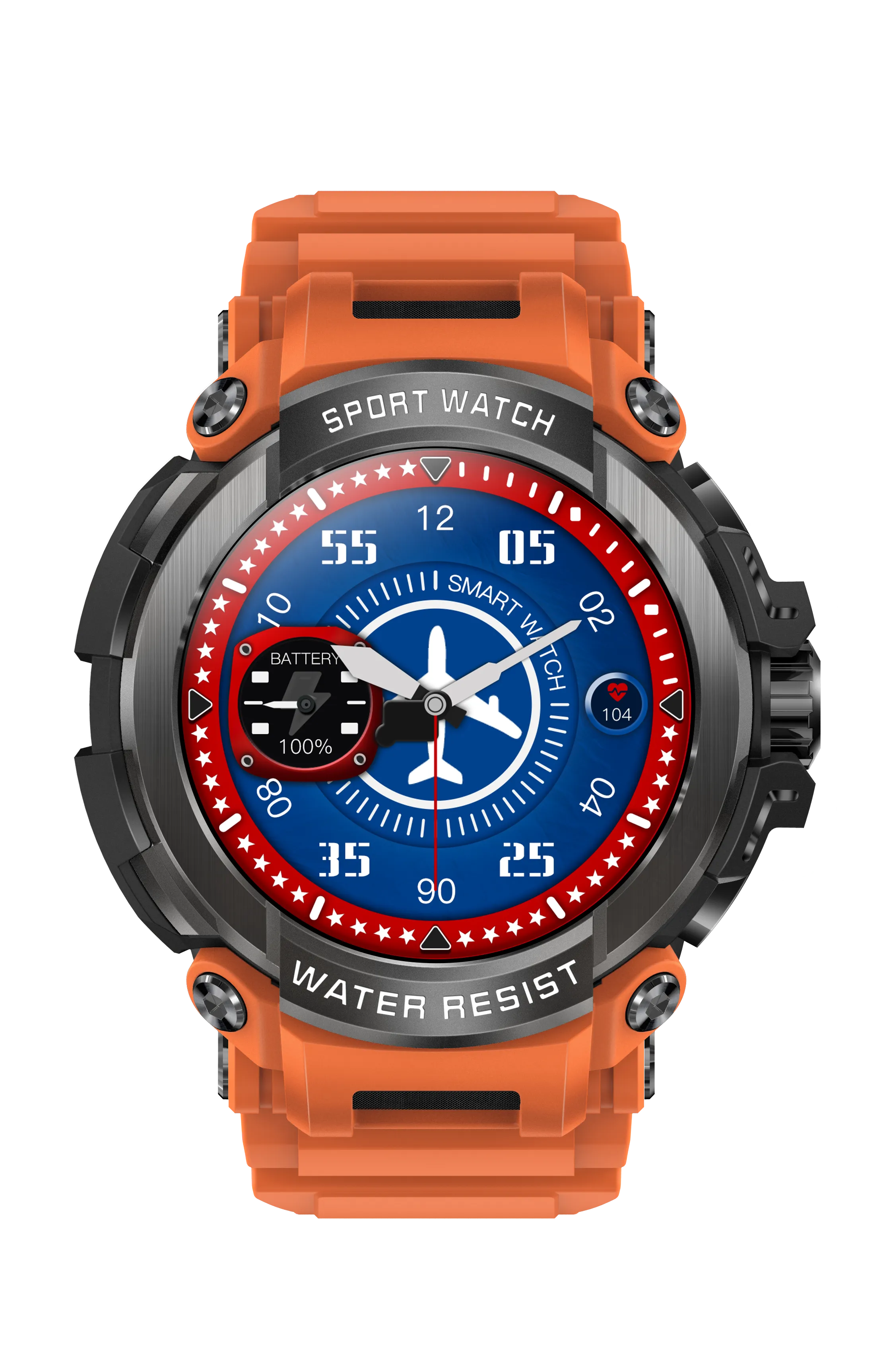 Gran Pantalla Redonda Smart Watch T90 Smartwatch HD De 1.5 Pulgadas ...