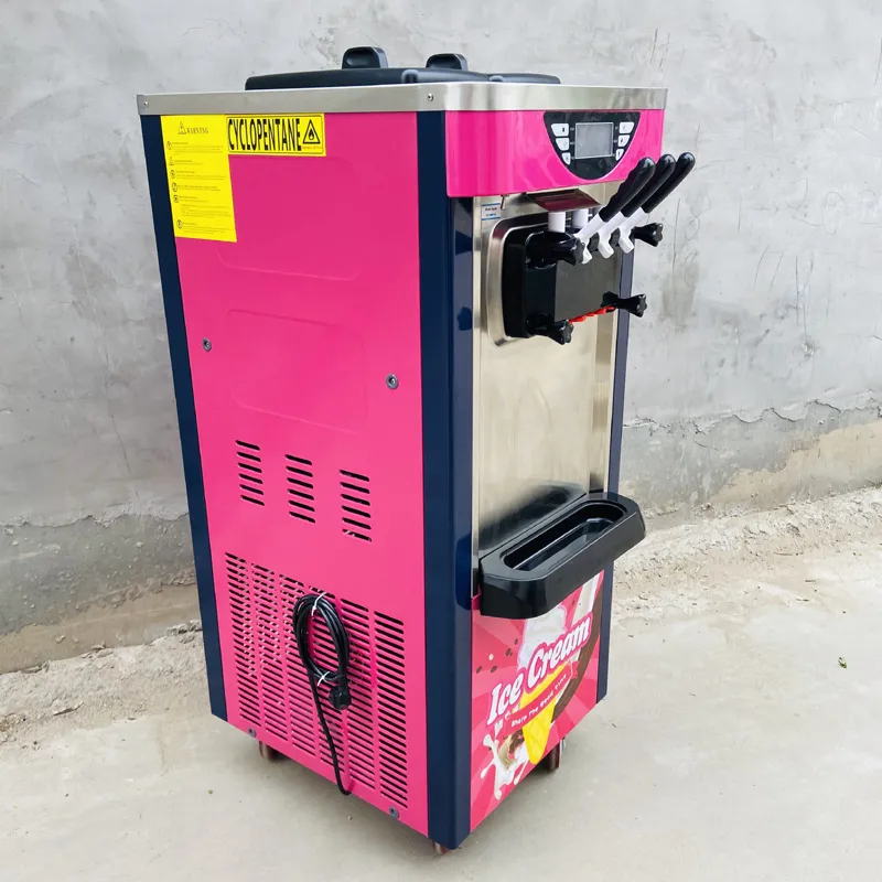 Commercial Softserve Ice Cream Machine Frozen Treats Maker For Ice ...