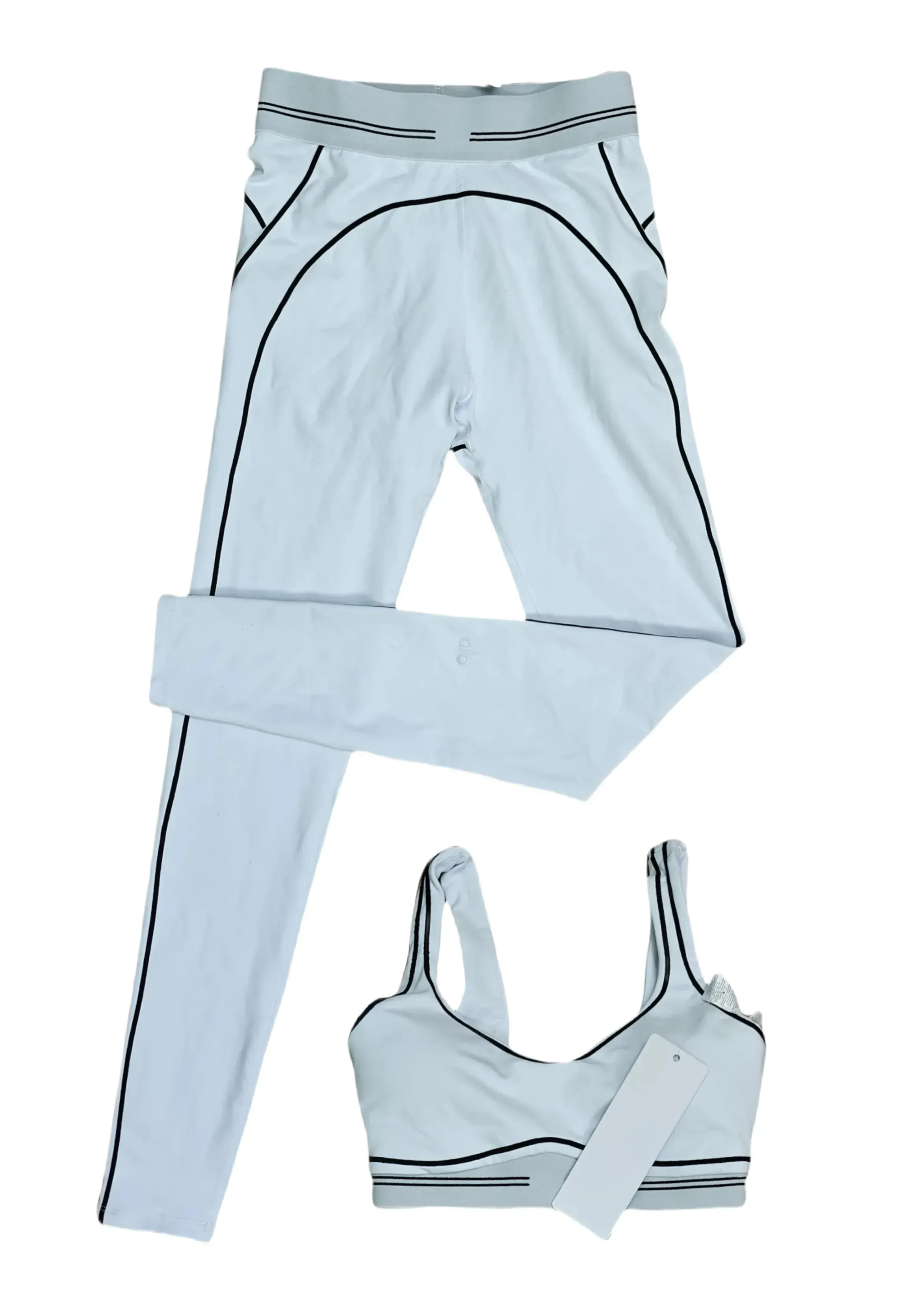 Gym clothes set womens polyester yoga sets with hoodie and pants for ...