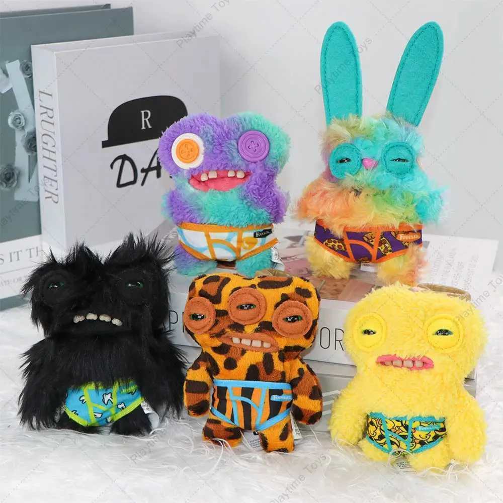 Fuggler Ugly Monsters Plush Toys Gap Toothed McGo Rabbit & Wide Eyed ...