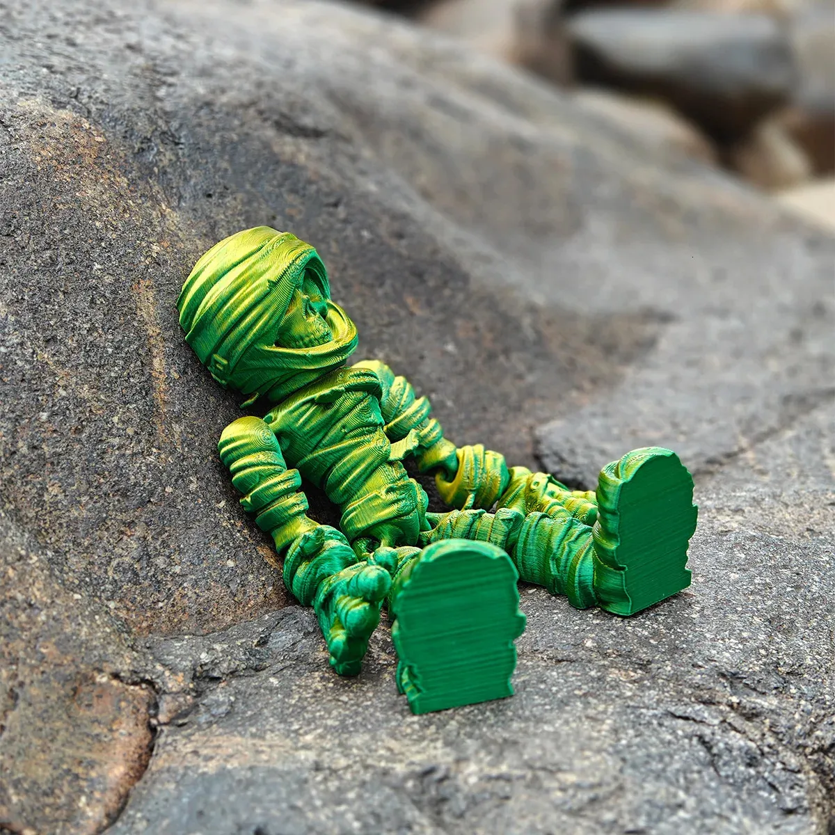 3D Printed Golden Green Skeleton Mummy Realistic... From Homehaven, $14 ...