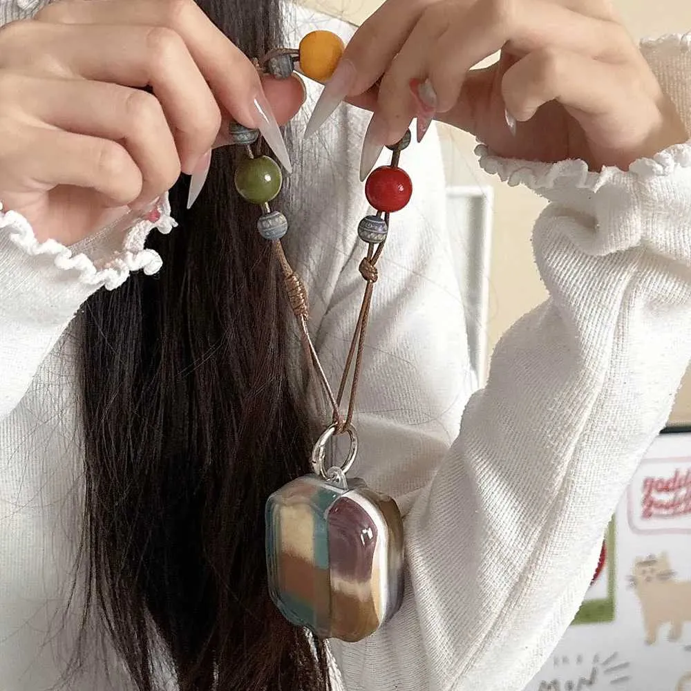 Earphone Protective Case Textile Material for AirPods 1 2 3 4 Pro Pro2 ...