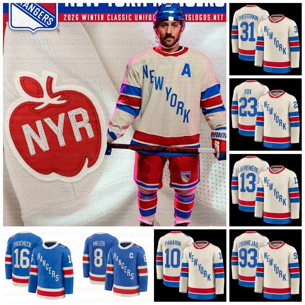 8 J.T. Miller Matt Rempe 2026 Winter Classic NY... From Projerseydealer ...