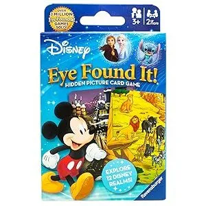 custom Ravensburger Eye Found It World of Disney Card Game Educational ...