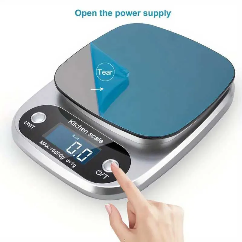 Precision Digital Kitchen Scale with LED Display Panel and Four ...
