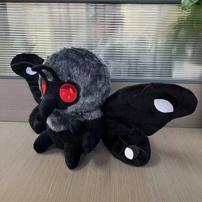 28cm Mothman Plush Toy Soft Stuffed Holiday Doll Cartoon Anime Unisex ...