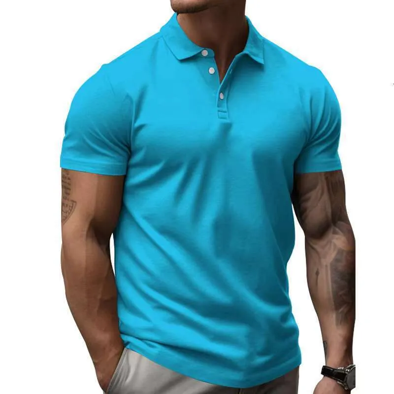 DHessentials Summer New Short Sleeve Polo Shirt Men's Large Loose ...