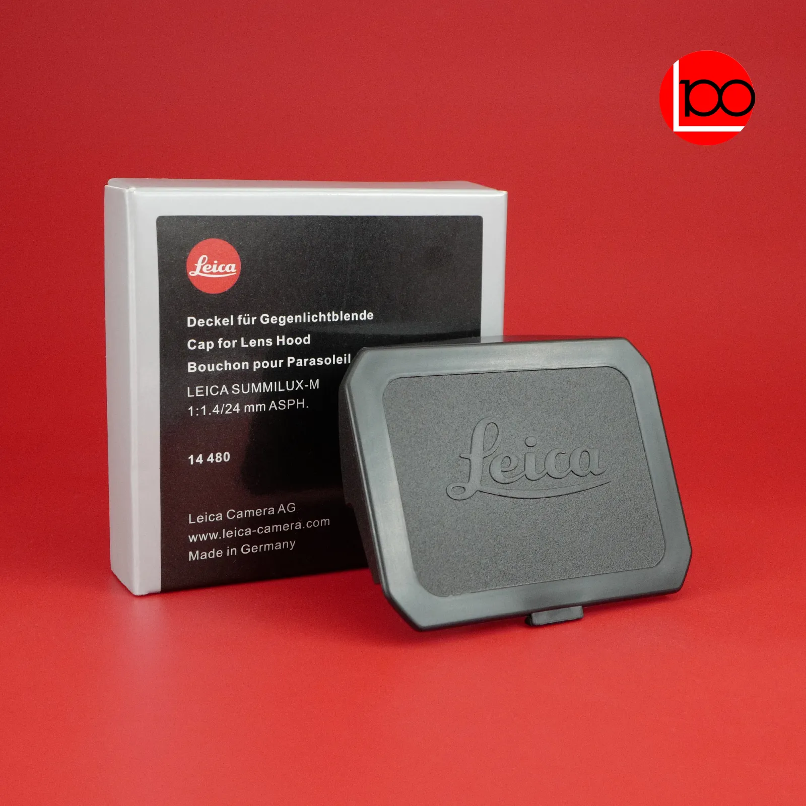 Leica Lens Hood Cap Black Plastic Cover For Rectangular Hood Fits 24mm ...