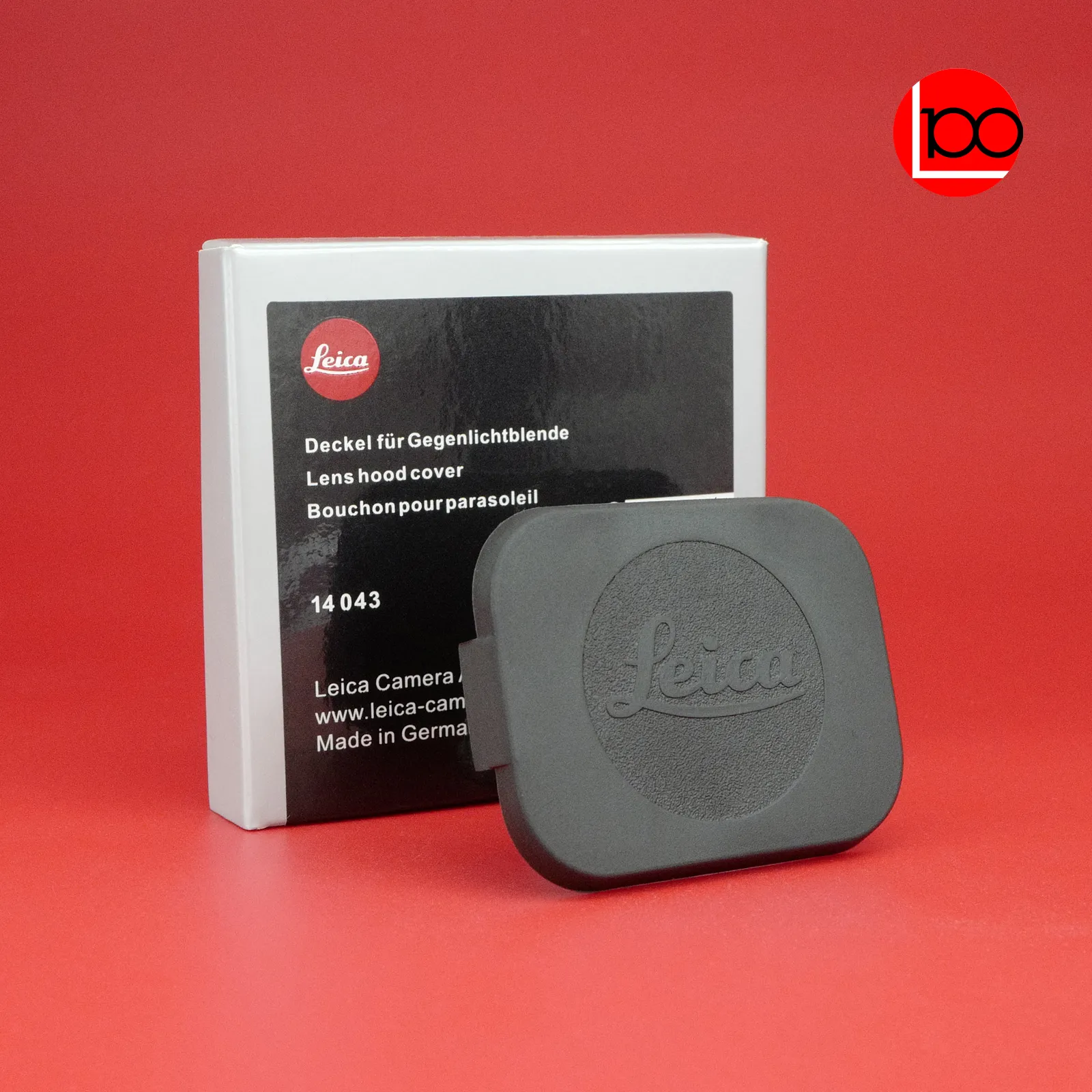 Leica Lens Hood Cap 14043 Black Slip On Cover For Hood #12524 & #12526 ...