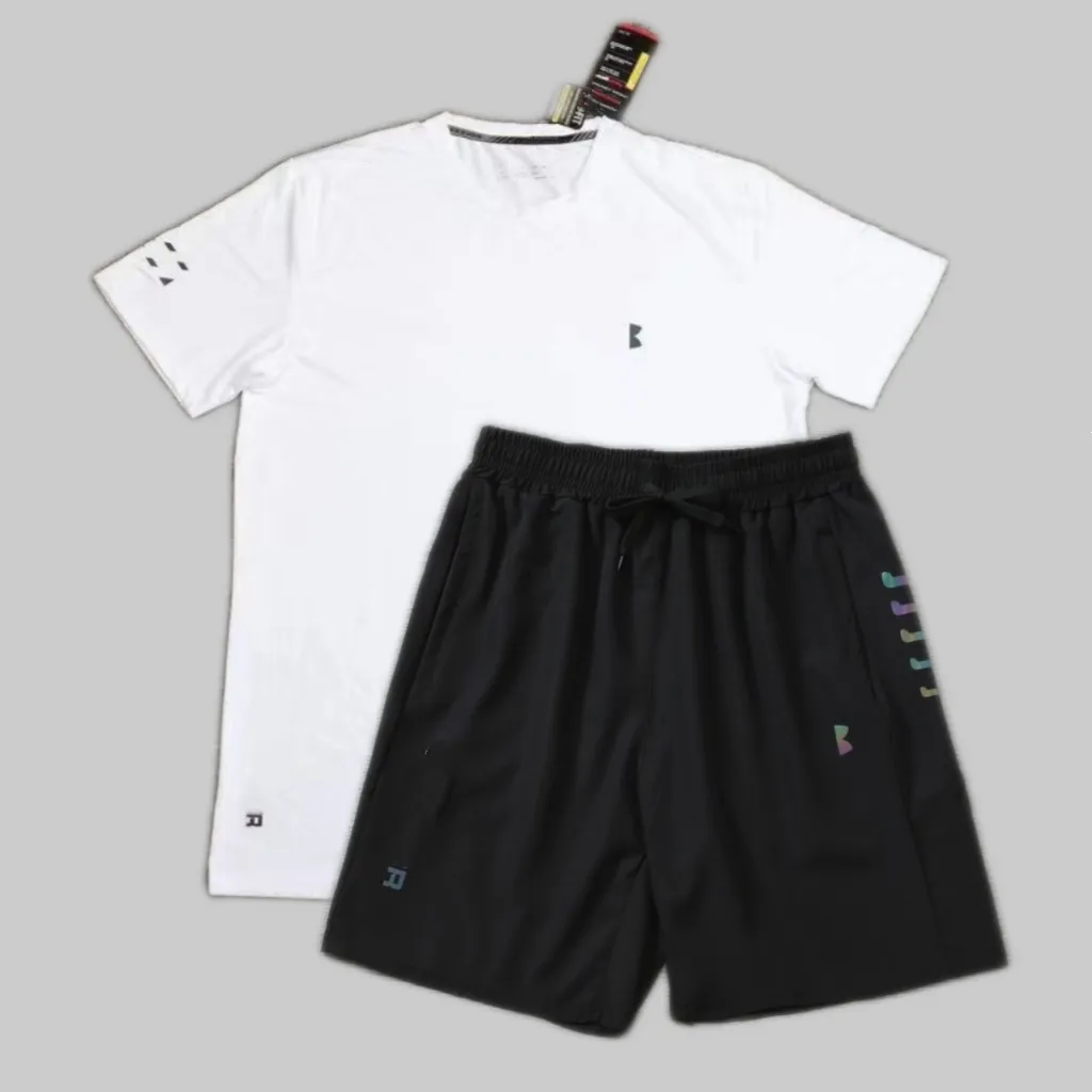 Men's Tracksuit Lightweight Summer Set Breathable Sportswear With Quick ...