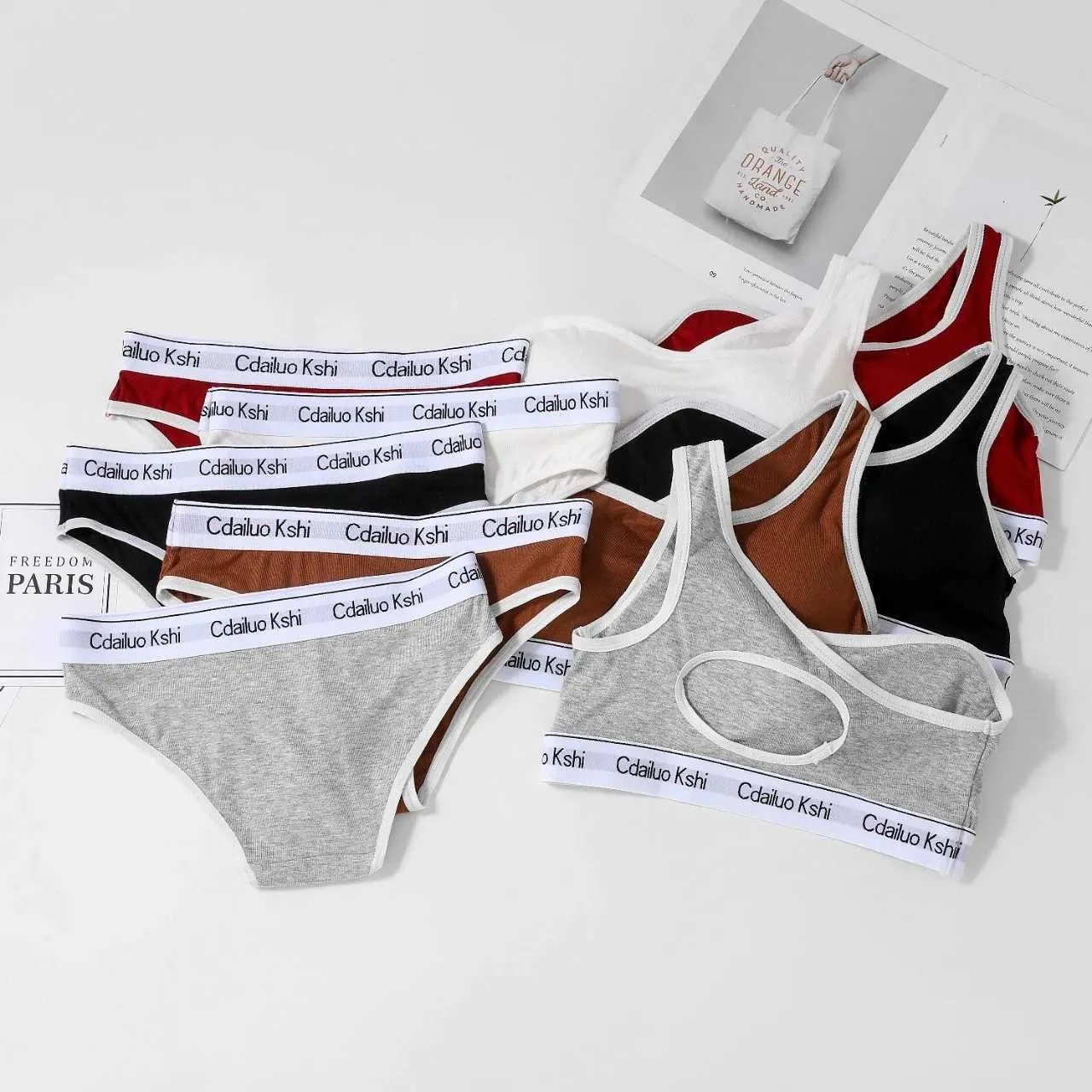 Sexy single strap plunge back bra with chest pad nylon sports underwear ...