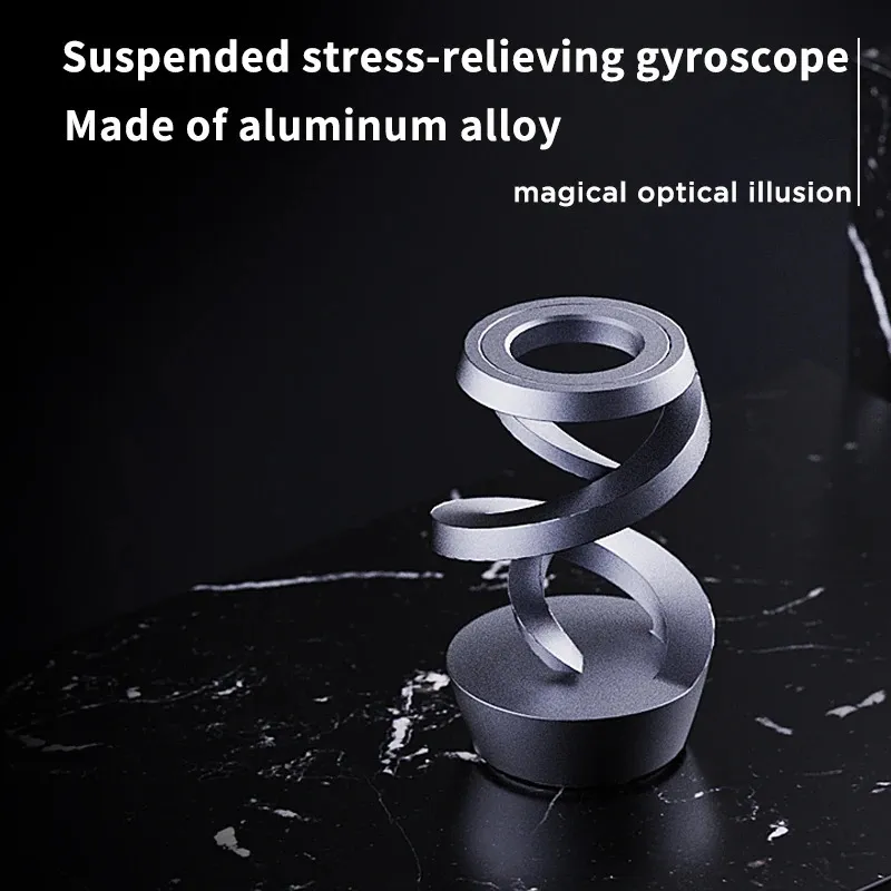 Metal Floating Gyroscope Transformable Fingertip Spinner Anti Gravity ...