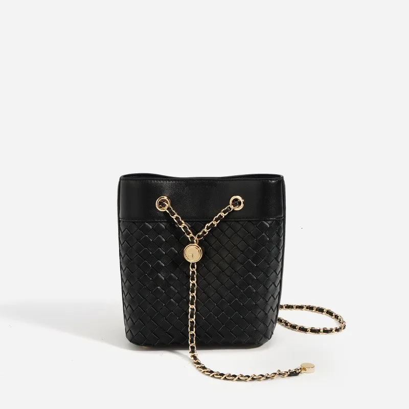 Niche Design Women's Mini Bucket Bag Small Crossbody Shoulder Bag With ...