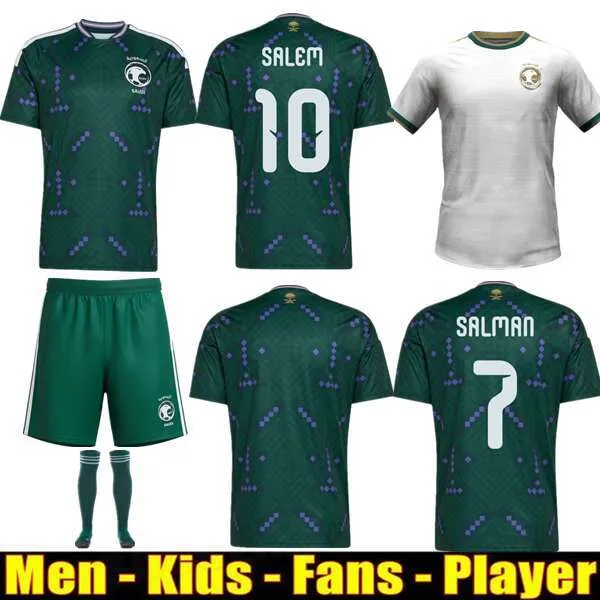 Saudi Arabia World Cup Soccer Jerseys 2026 27 Home Kit Men's & Kids ...