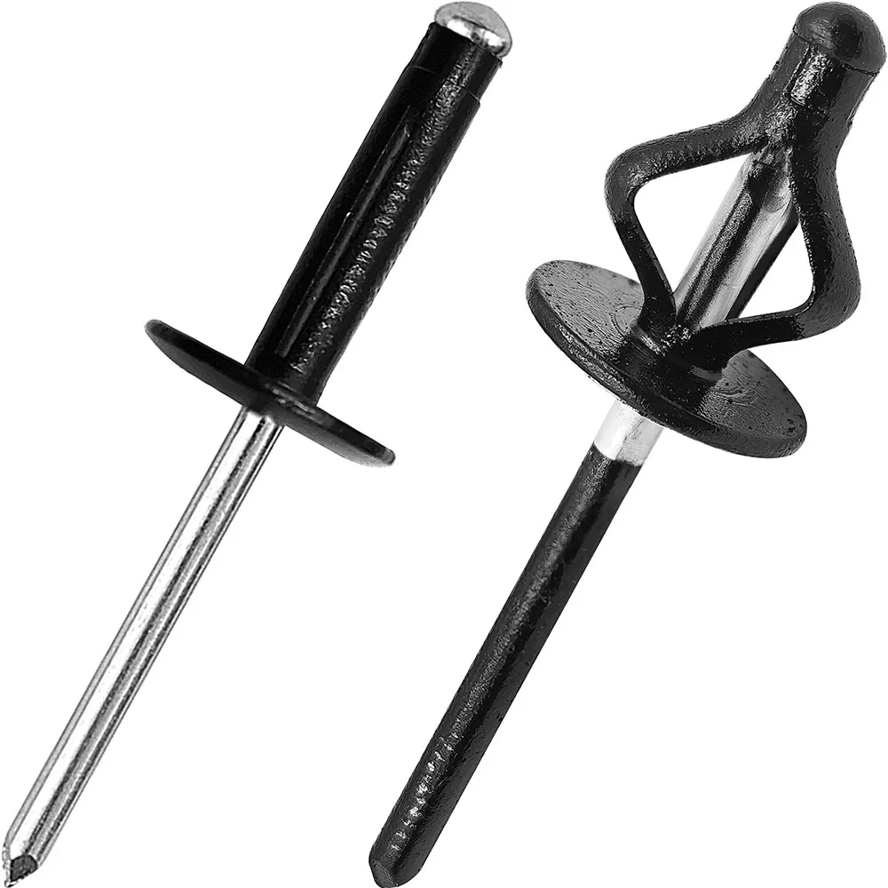 Black Rivet Bags: Tri Fold Aluminum Blind Rivets Bulb Style Exploding ...