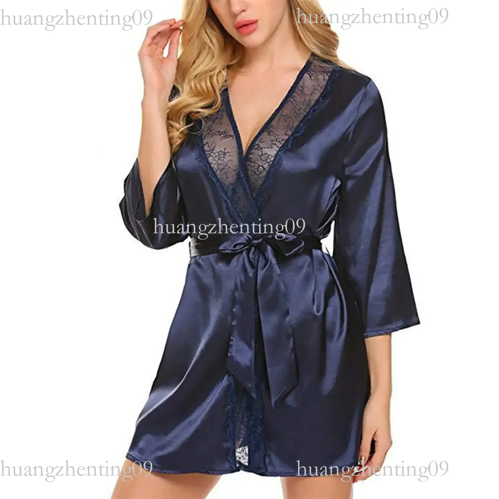 Womens Plus Size Cotton Mesh Nightgown with Plunging Neck and Cartoon ...