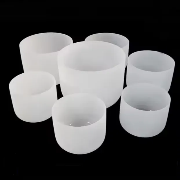 Customized Fused Silica Quartz Crucibles High Temperature Resistant ...