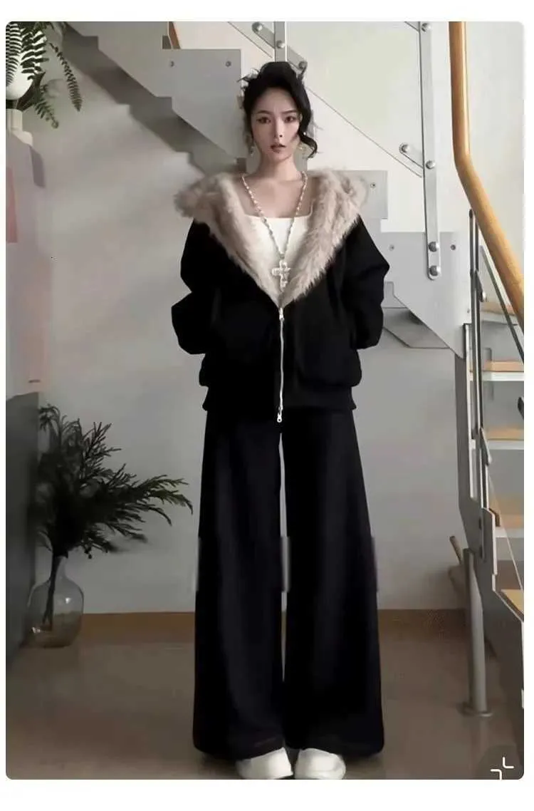 Women's Fur Hooded Jacket with White Duck Down Filling 60% Down Content ...