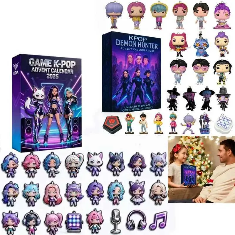 Kpop Demon Hunters Countdown Calendar Model Lol Surprise Ultimate ...