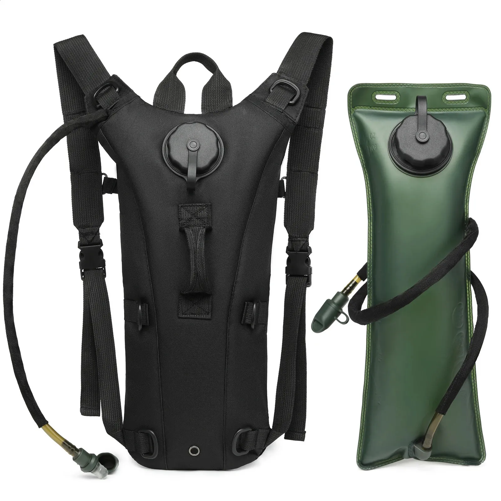 Sports Hydraulic Backpack: Waterproof Nylon Water Bag with 3 Liter ...