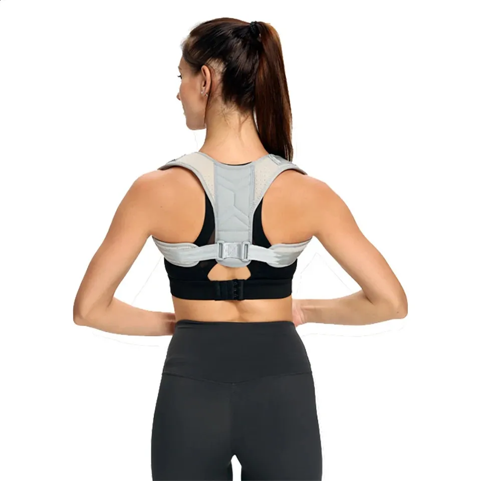 Adjustable Back Posture Corrector: Neck Brace Training Equipment for ...
