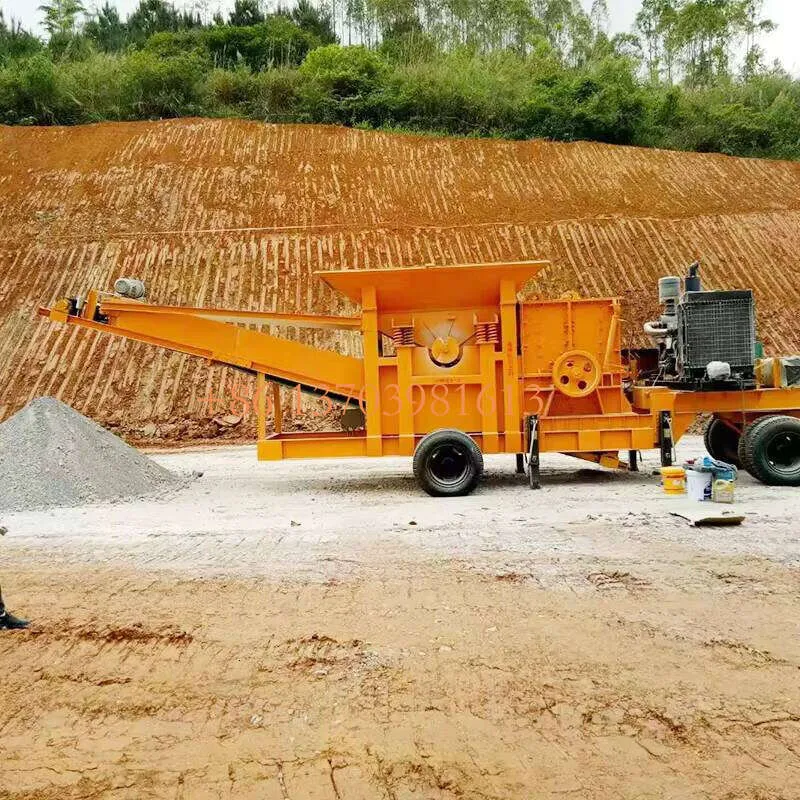 Chinese Crawler Mobile Jaw Crushers 50 Ton Stone Crushing Machine For ...