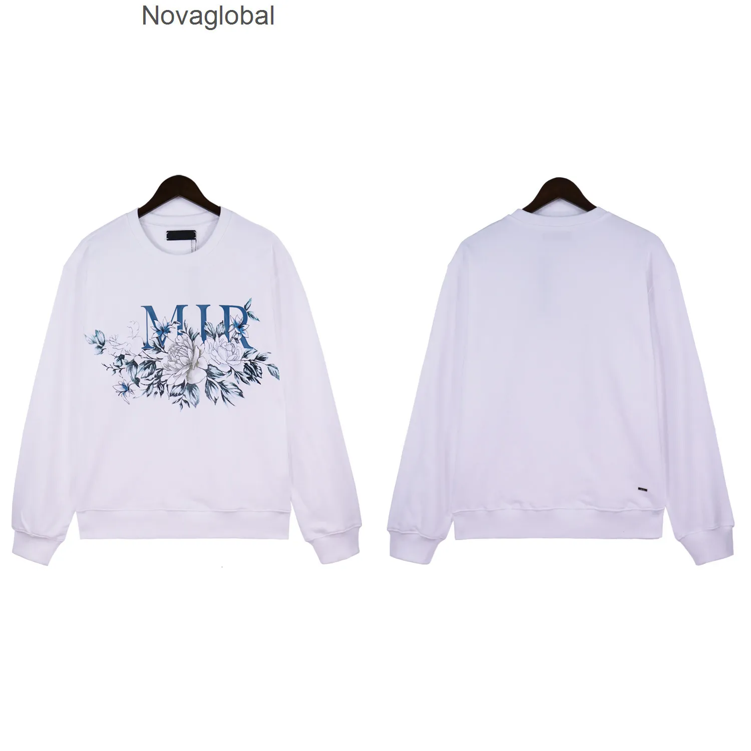 Mens hoodie pullover sweatshirt with acetate material and animal print ...