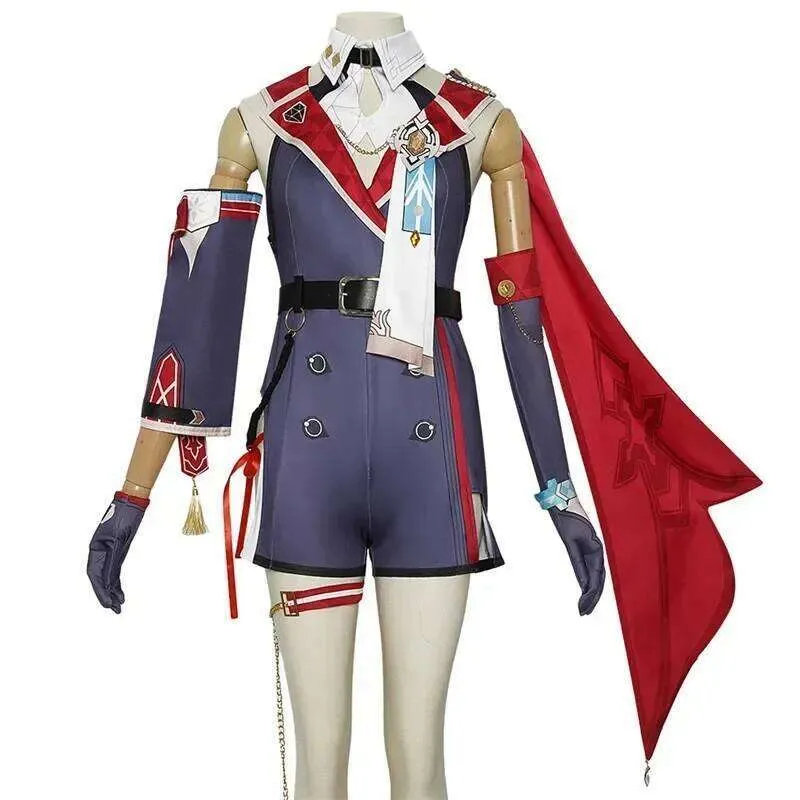 Honkai Star Rail Topaz Cosplay Costume Unisex Broadcloth Acrylic ...