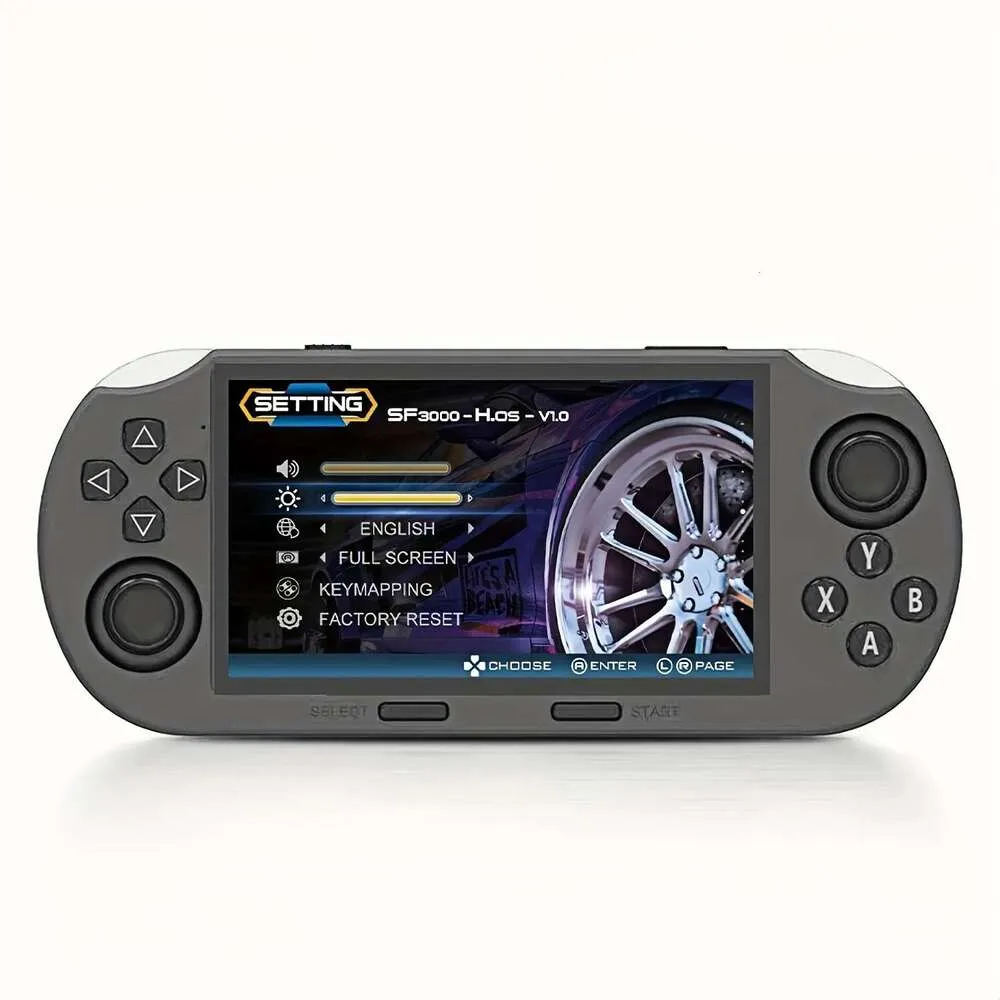 SF3000 Portable Handheld Retro Game Console IPS Screen, Classic Video ...