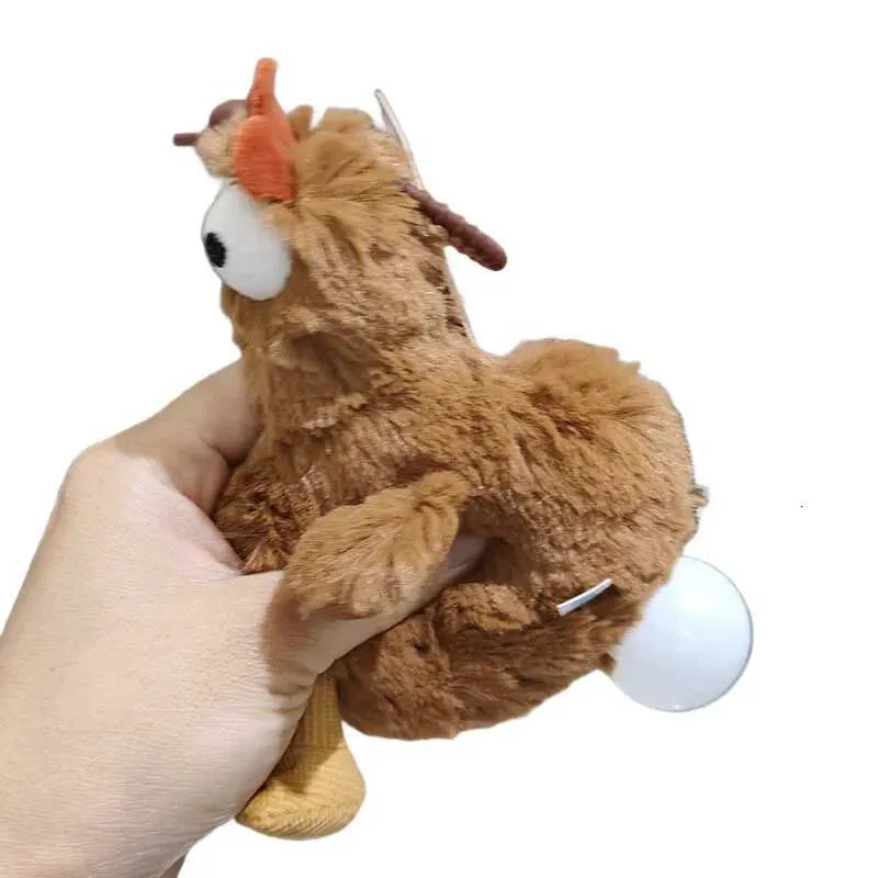 Funny Plush Screaming Chicken Keychain with Removable Buckle for ...