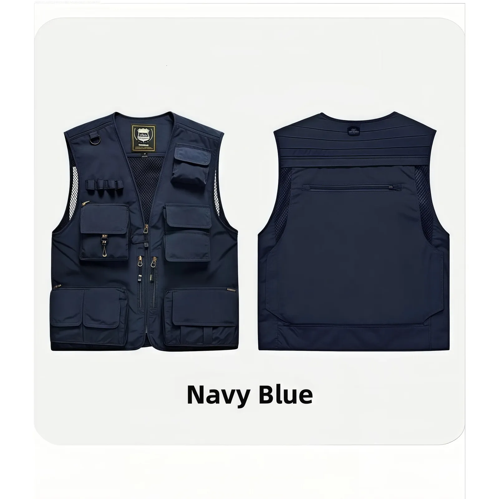 MultiPocket Breathable Outdoor Vest Hooded Summer Reversible 7XL Big ...