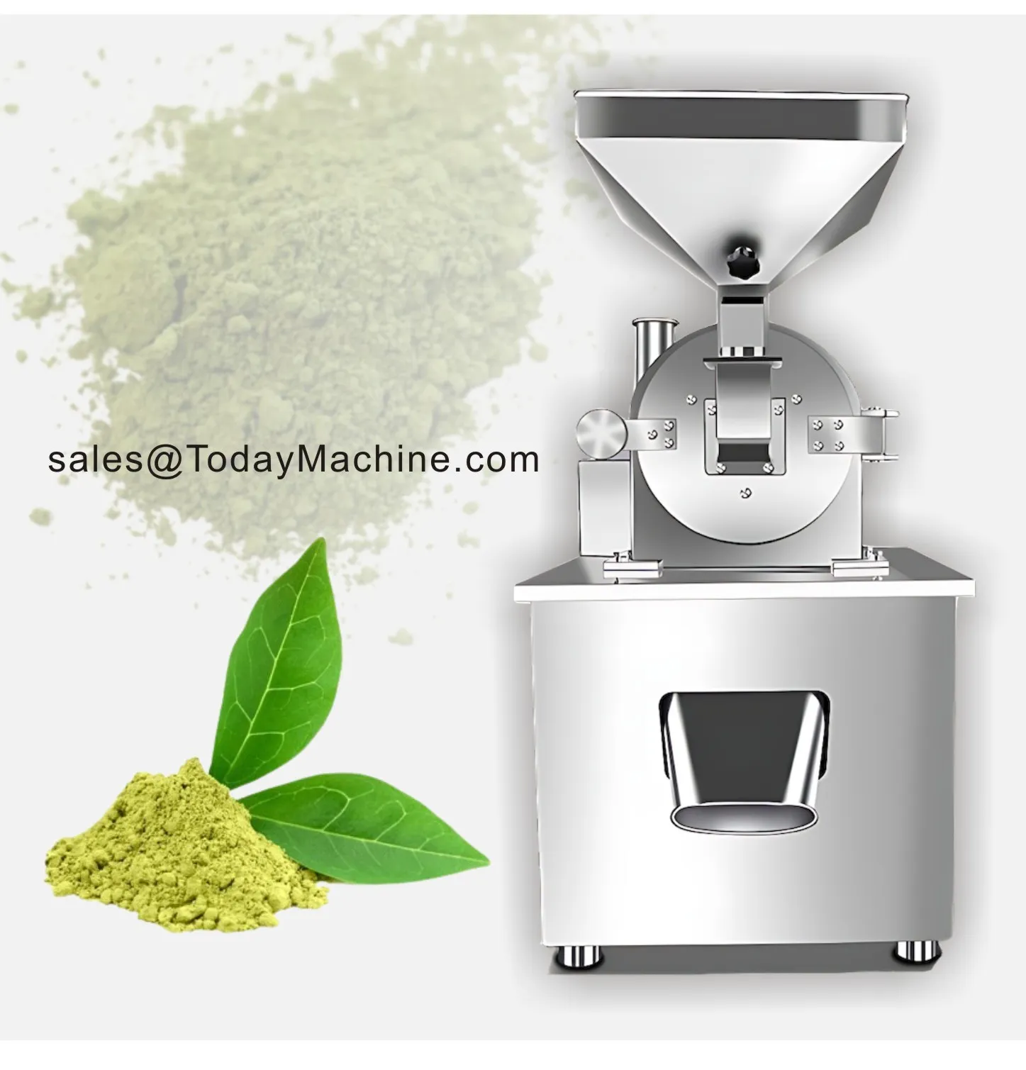 Electric Grain Grinder Mill High Speed Powder Machine For Cassava ...