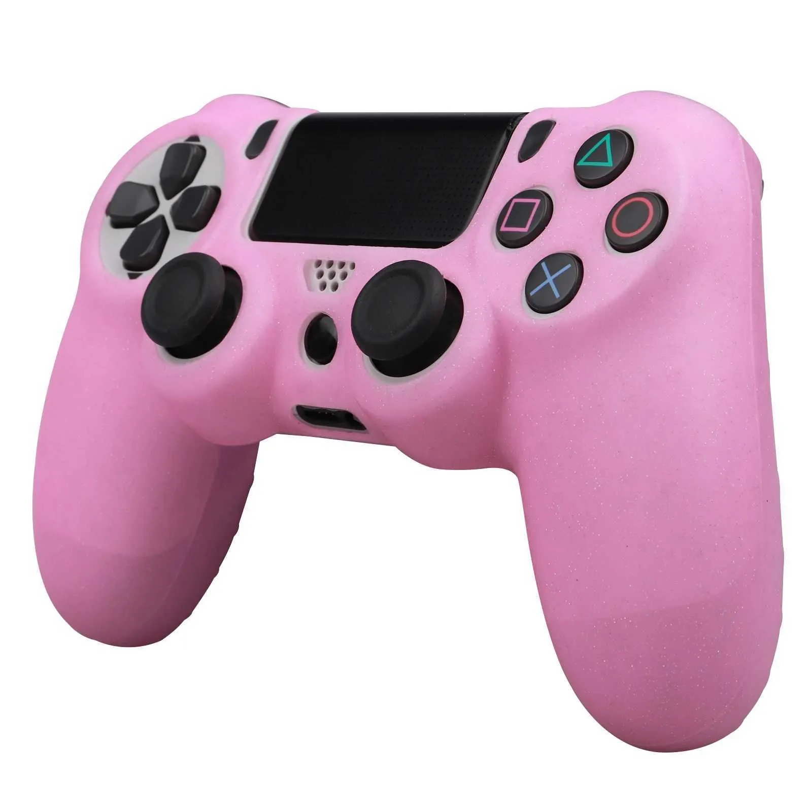 Soft Silicone Protective Glitter Case for PS4 Controller Skin Gamepad ...