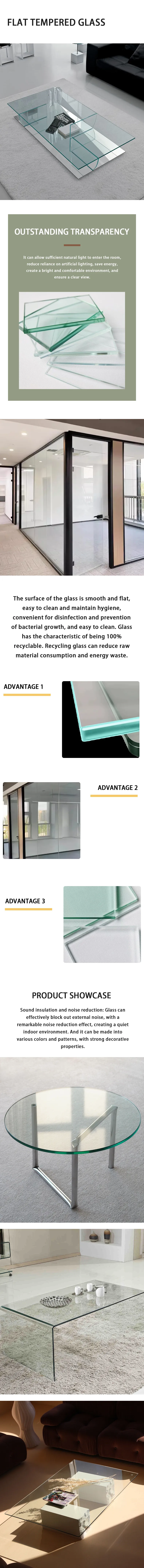 Custom-Made Durable Tempered Glass Panels with Anti-Breakage Features ...