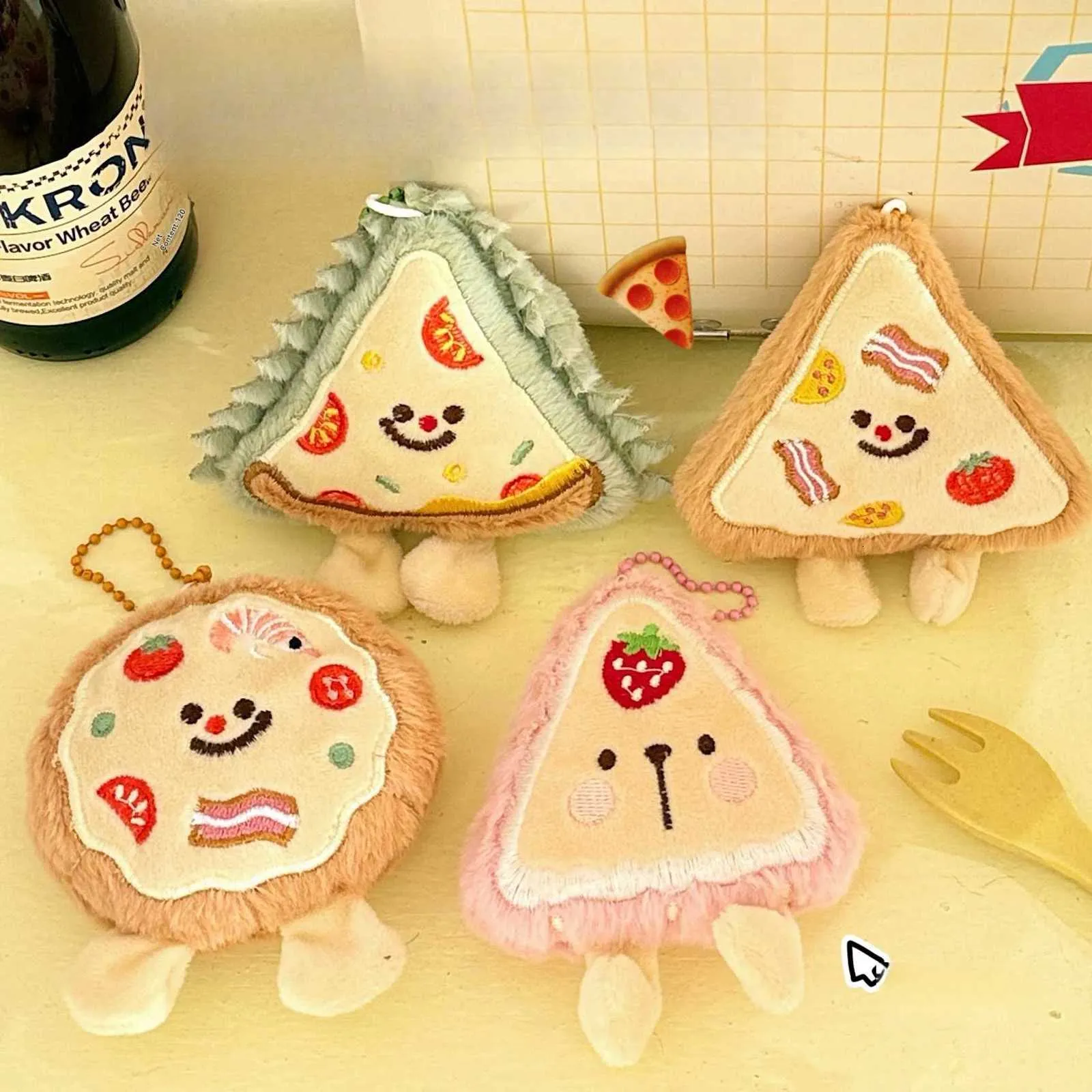 1/Plush Doll Keychain Backpack Pendant with Button Separates, Unisex ...