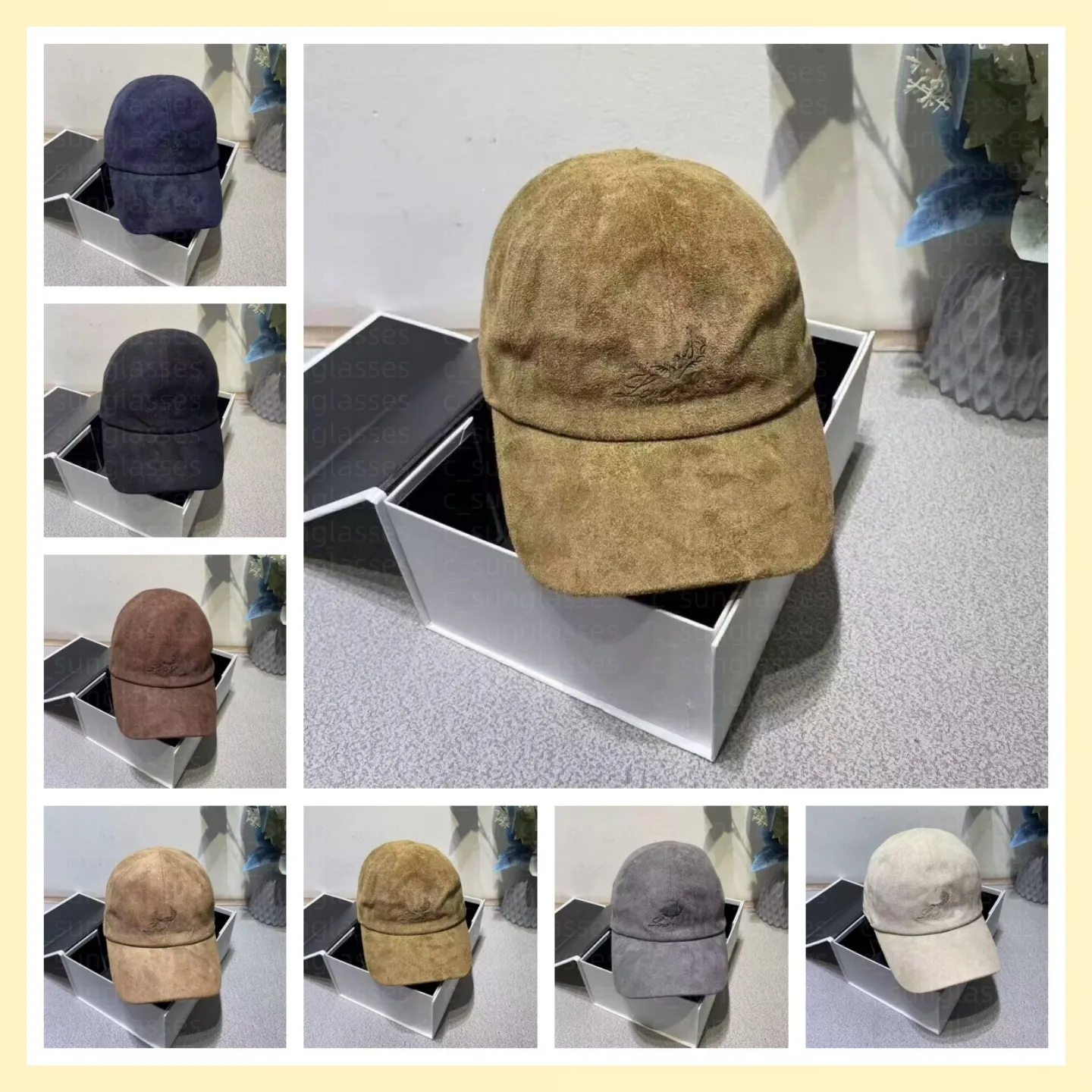 Fashion Suede Baseball Cap For Men And Women Loro... From C_sunglasses ...