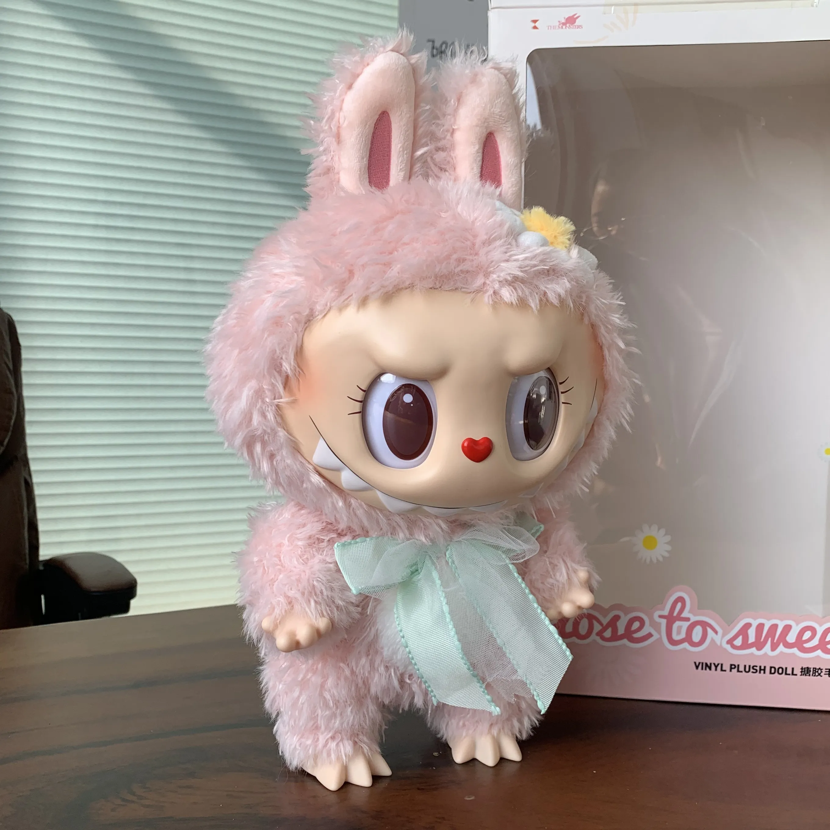 MOKOKO 37cm Plush Toy Soft Vinyl Collectible Decoration For Labubu Doll ...