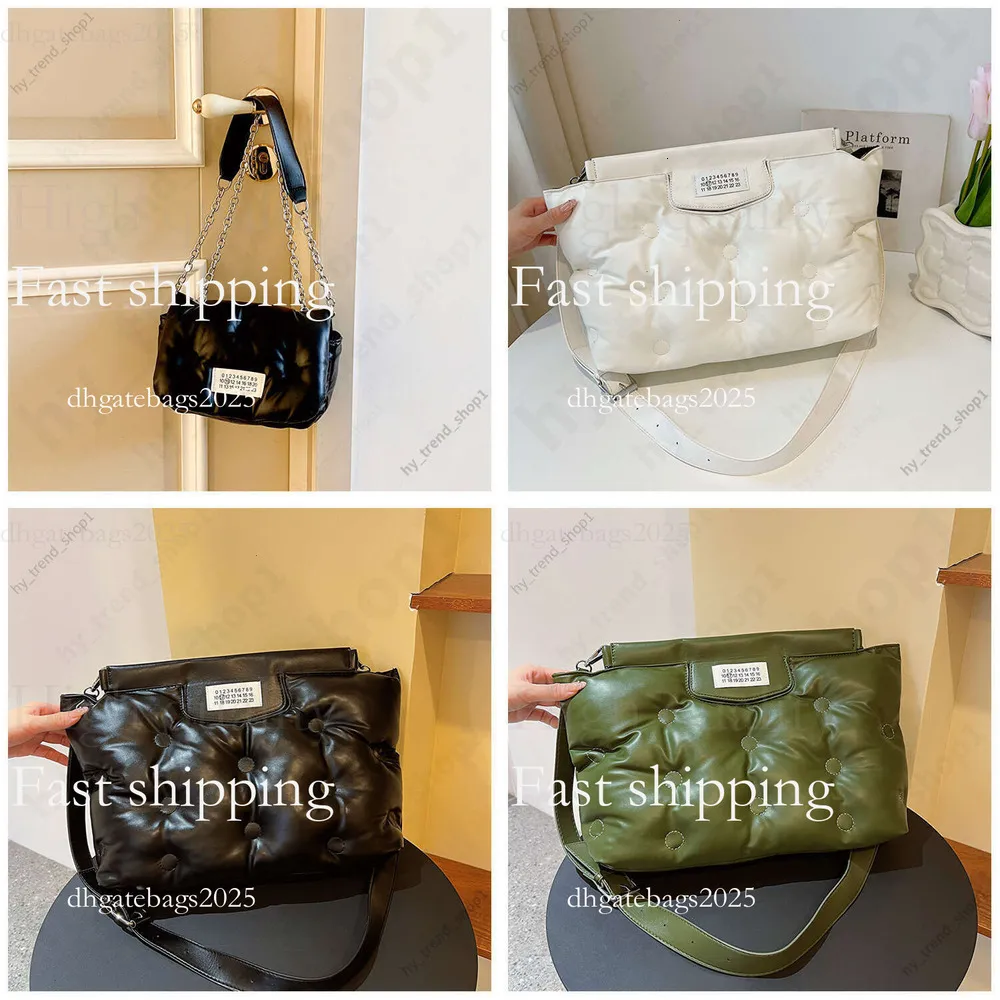 Luxury designer pillow-shaped patent leather shoulder bag with string ...